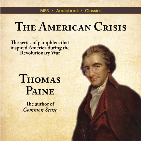 The American Crisis by Thomas Paine MP3 CD Audiobook in DVD case