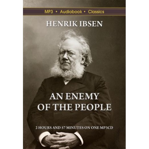 An Enemy of the People by Henrik Ibsen MP3 CD Audiobook in DVD case