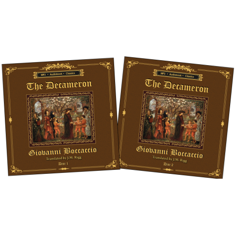 The Decameron by Giovanni Boccaccio MP3 CD Audiobook