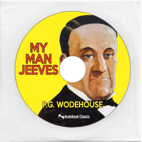 My Man Jeeves by P. G. Wodehouse MP3 CD Audiobook in DVD case
